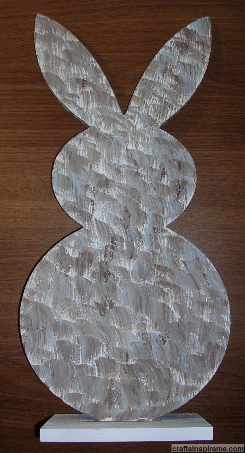 The Bunny Hop – Painted Wooden Rabbit | Crafts Inspire Me