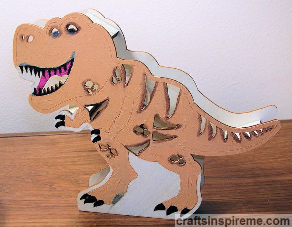 Tyrannosaurus Rex – The Original Mr. T | Crafts Inspire Me