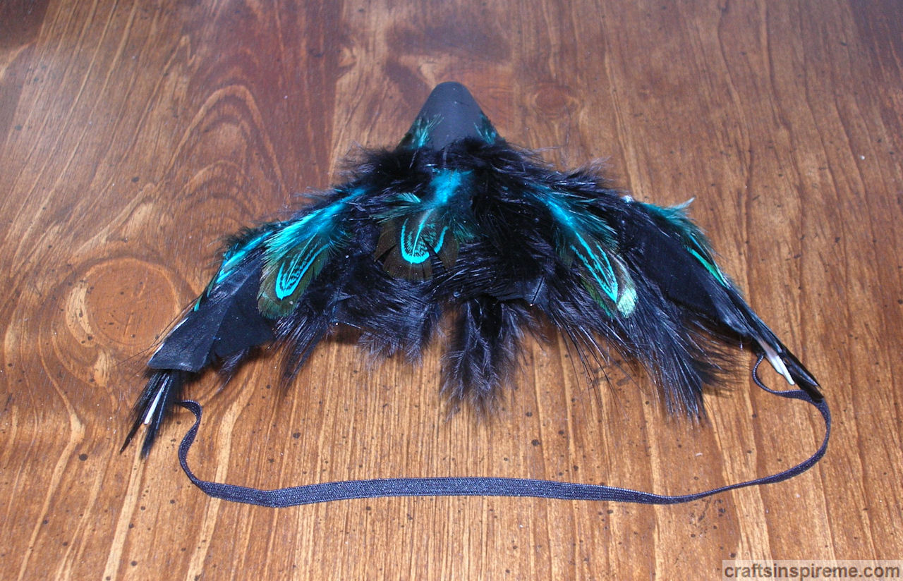 Feathered Bird Mask | Crafts Inspire Me